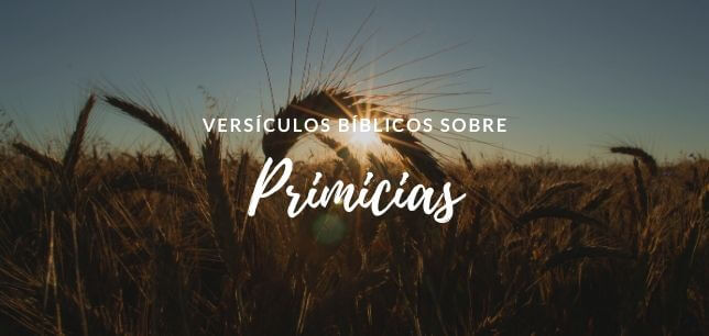 12 Versículos de la Biblia sobre las Primicias
